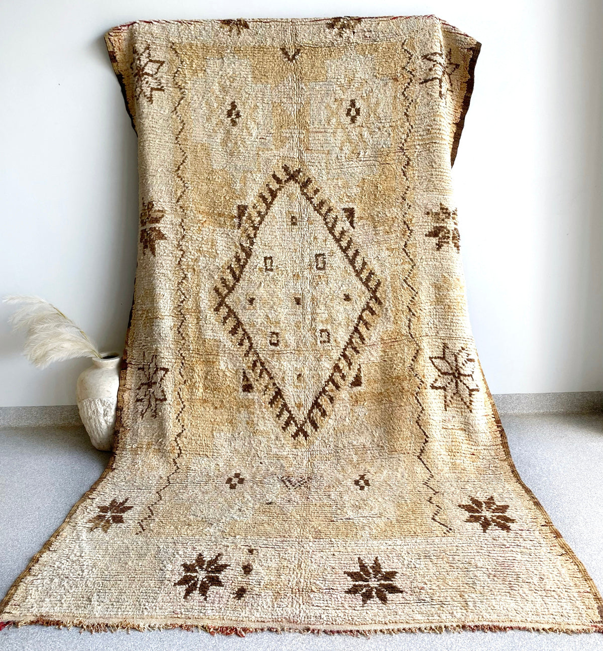 Aztec House | Moroccan rug in Pink tones | Vintage rugs Australia