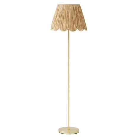 Aztec House |Sanita Raffia Floor Lamp | Homewares Australia